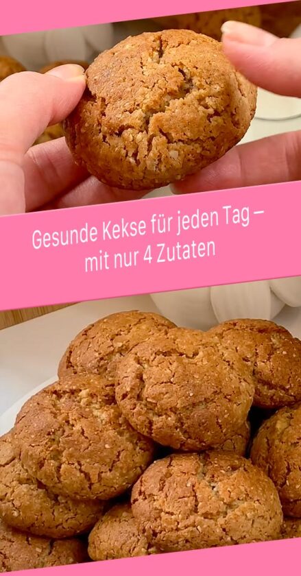 Gesunde Kekse für jeden Tag – ohne Zucker und Mehl – RezepteBlog.net